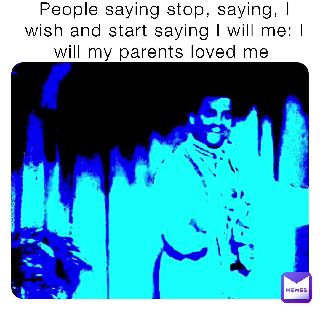 People saying stop, saying, I wish and start saying I will me: I will ...