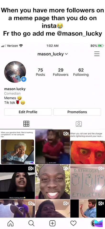 Post by @mason_lucky | Memes