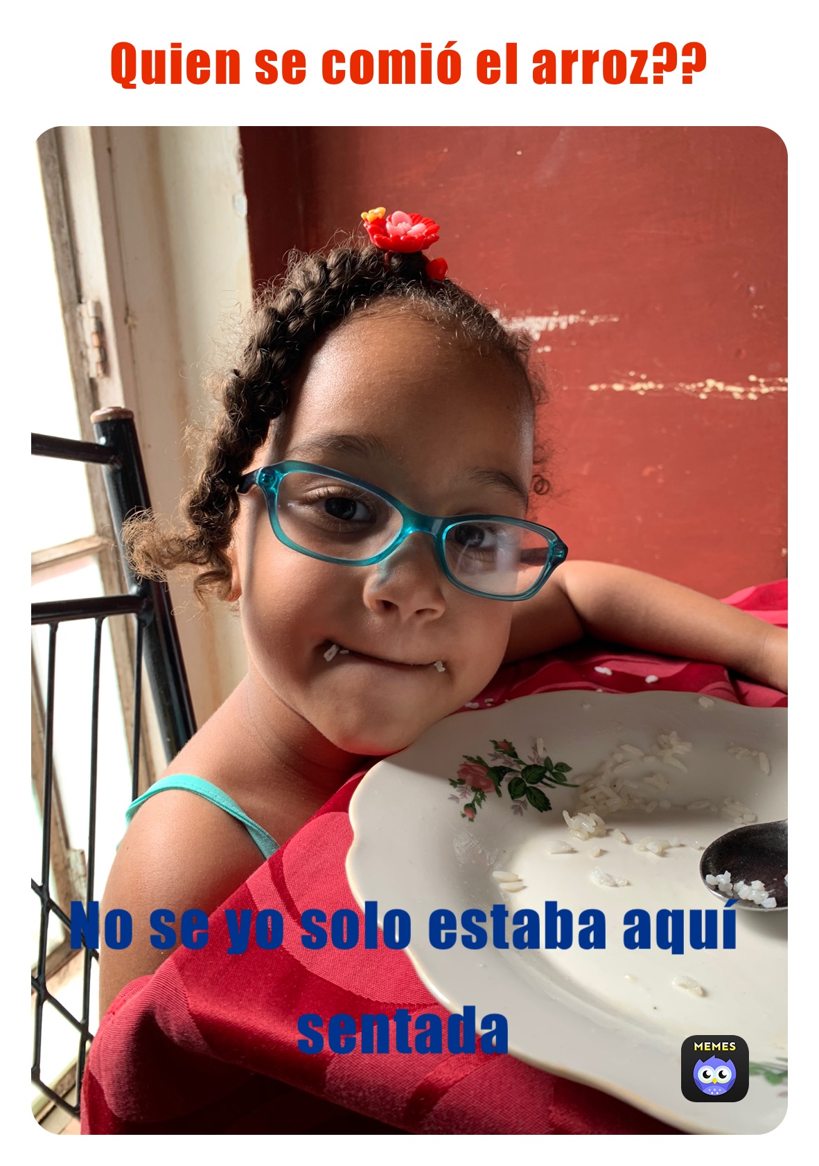 Quien se comió el arroz?? | @d3pvma5nqv | Memes