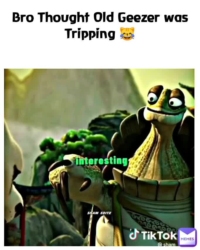 Bro Thought Old Geezer was Tripping 😹 | @VibingTime2 | Memes