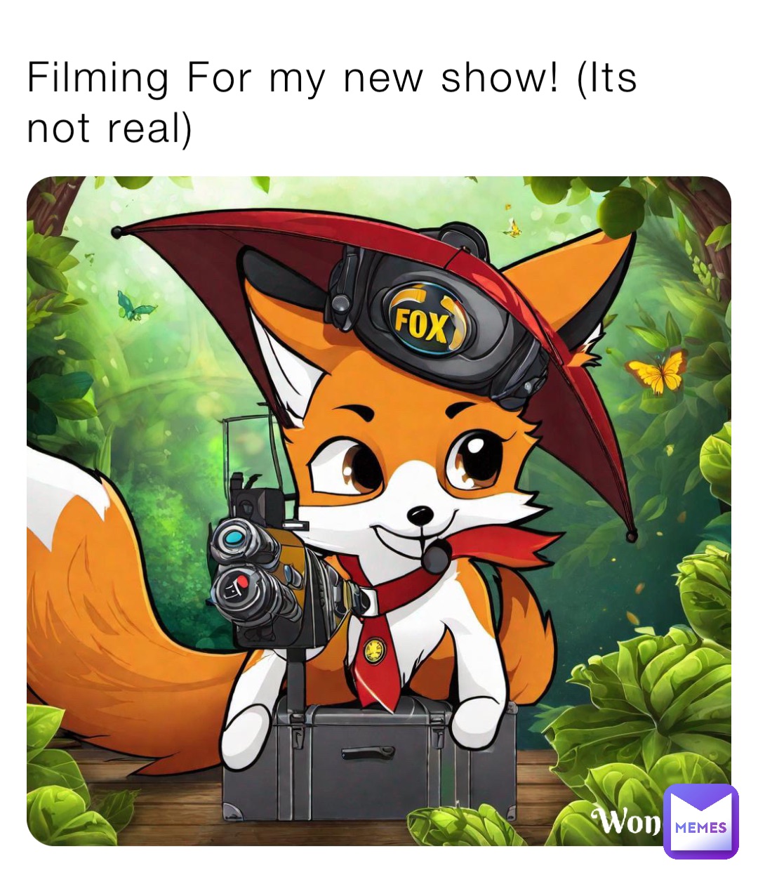 Filming For my new show! (Its not real) | @FlyinFox | Memes