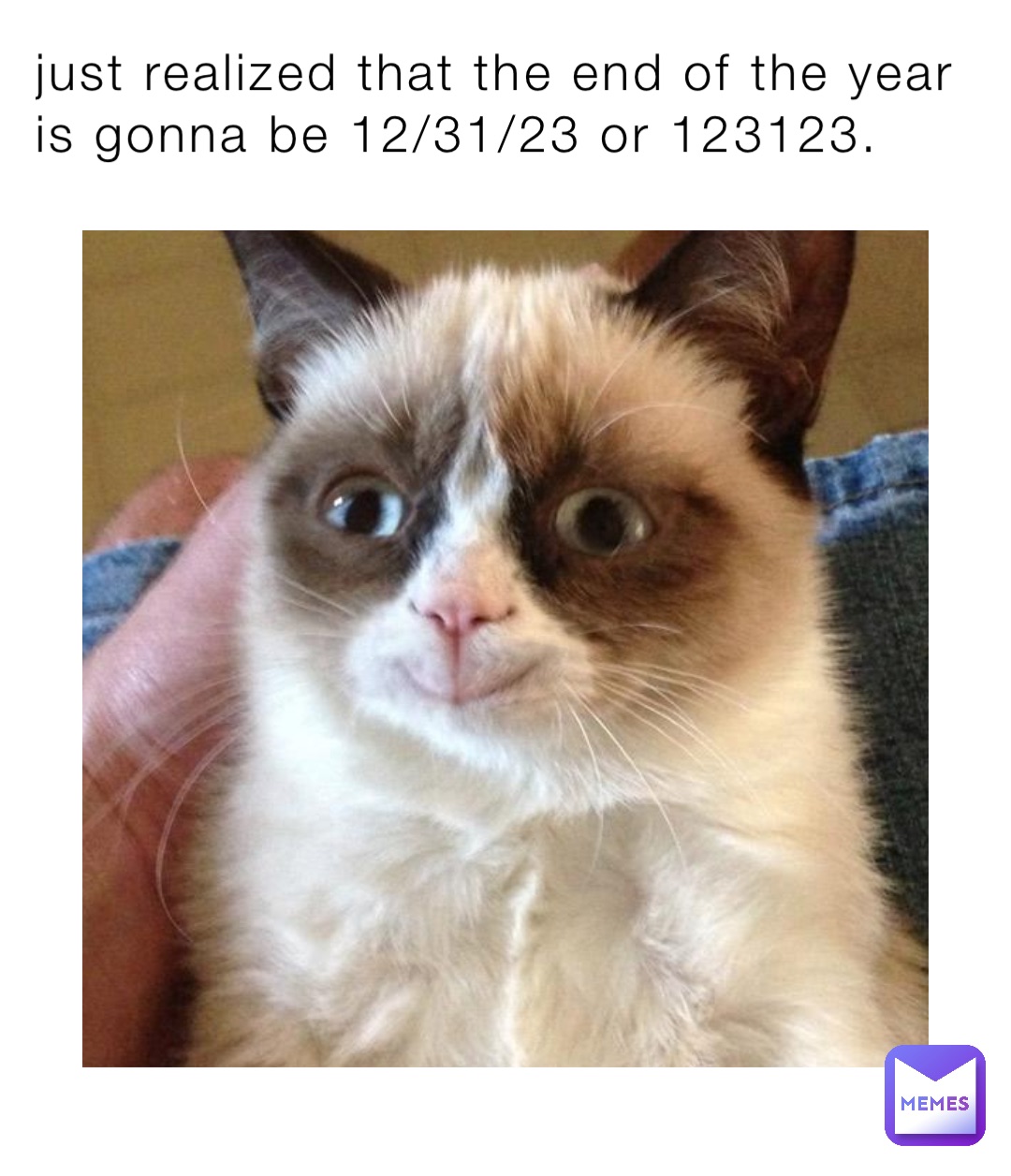 just realized that the end of the year is gonna be 12/31/23 or 123123 ...