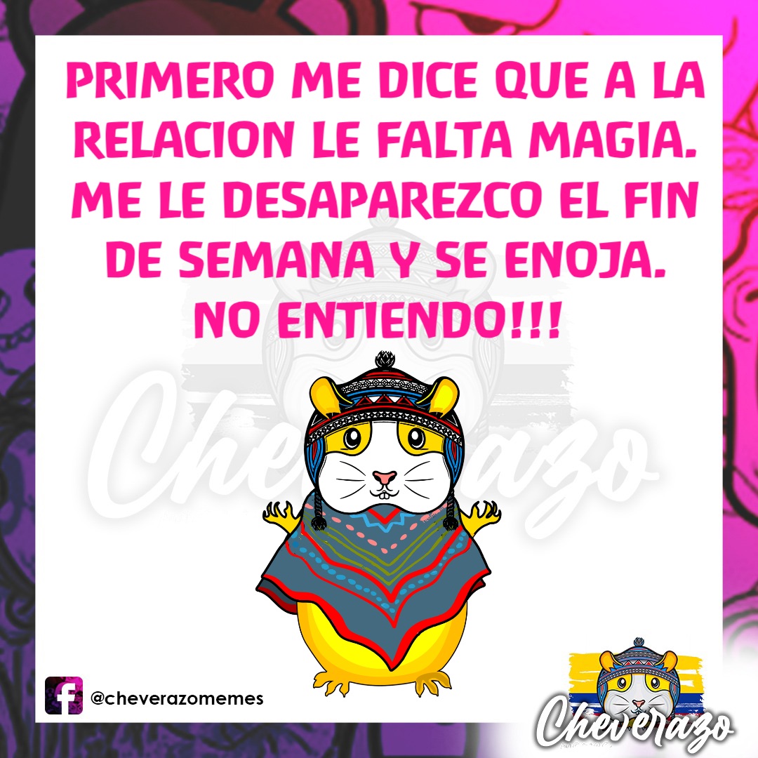 PRIMERO ME DICE QUE A LA RELACION LE FALTA MAGIA. ME LE DESAPAREZCO EL ...