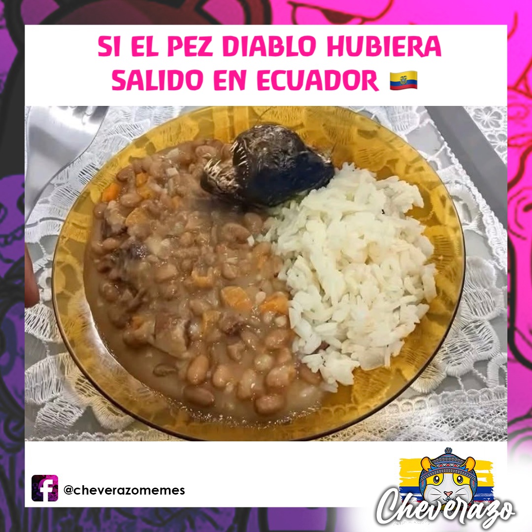 SI EL PEZ DIABLO HUBIERA SALIDO EN ECUADOR 🇪🇨 | @Cheverazo | Memes