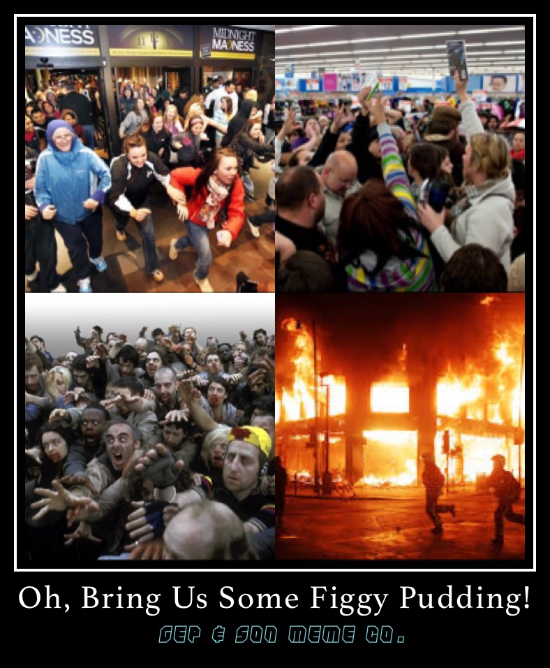 Oh, Bring Us Some Figgy Pudding! | @gep | Memes