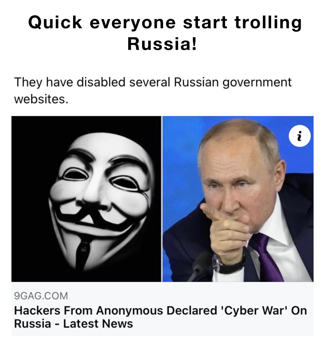 Quick everyone start trolling Russia! | @Z1MBA | Memes