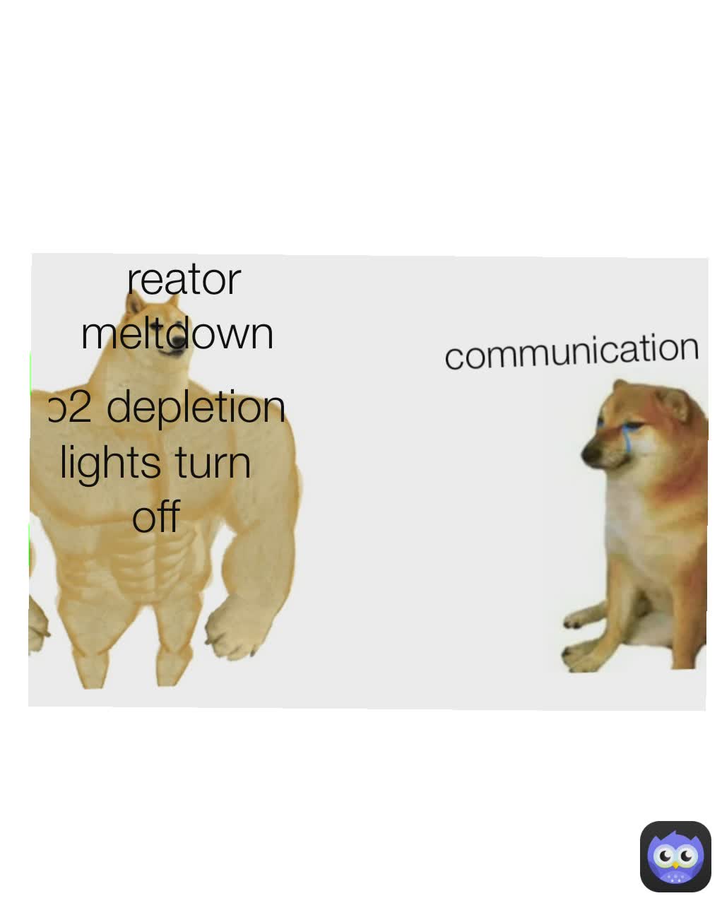 o2 depletion reator meltdown communication lights turn off | @Kaldragon ...