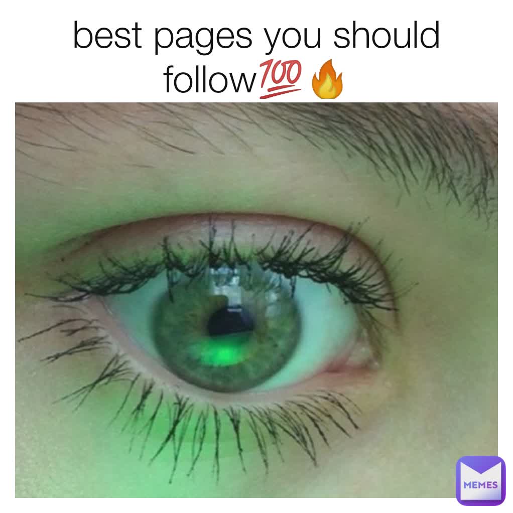 best pages you should follow💯🔥 | @Leebs | Memes
