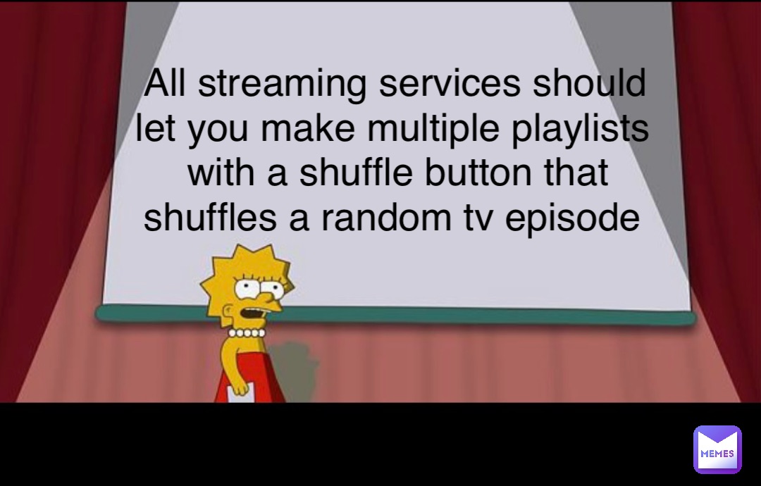 All streaming services should let you make multiple playlists with a ...