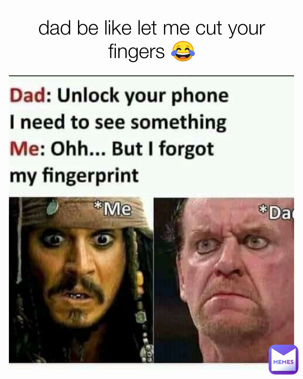 dad be like let me cut your fingers 😂 | @lily.... | Memes