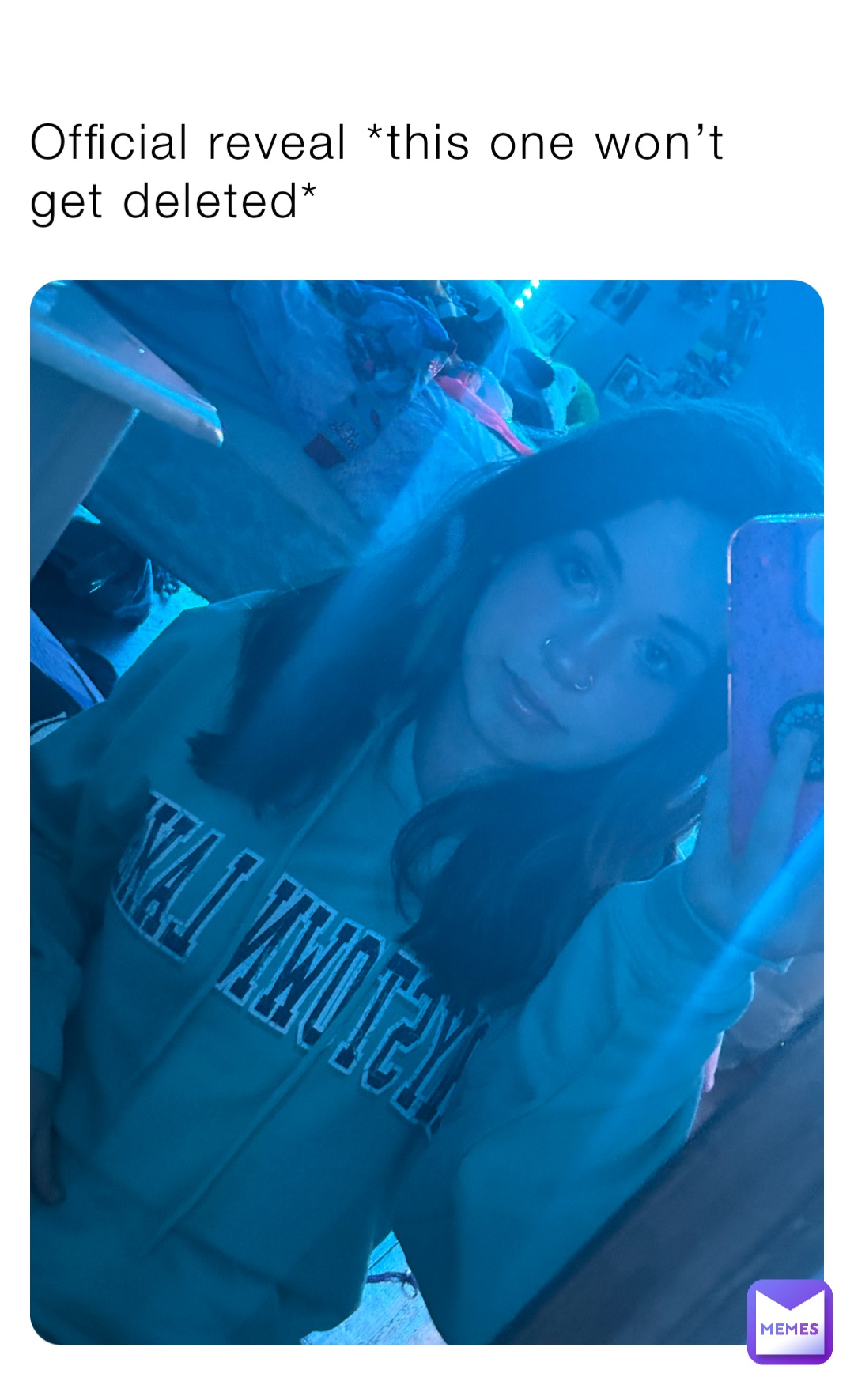 Official reveal *this one won’t get deleted* | @Chloe_is_rizzless | Memes