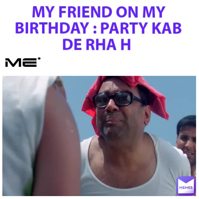 Birthday Party Memes