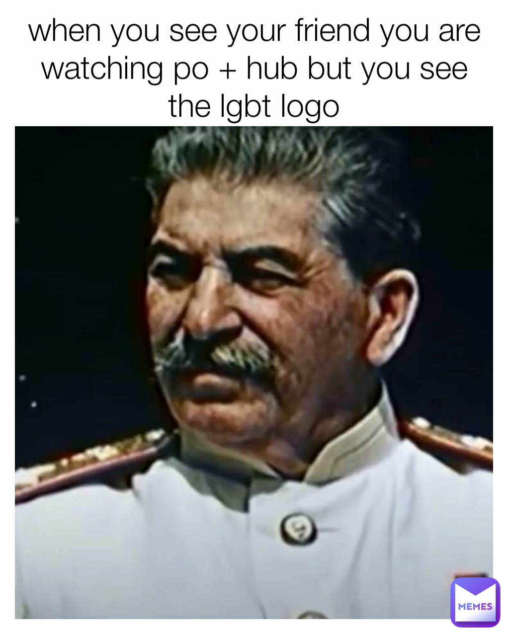 when you see your friend you are watching po + hub but you see the lgbt ...