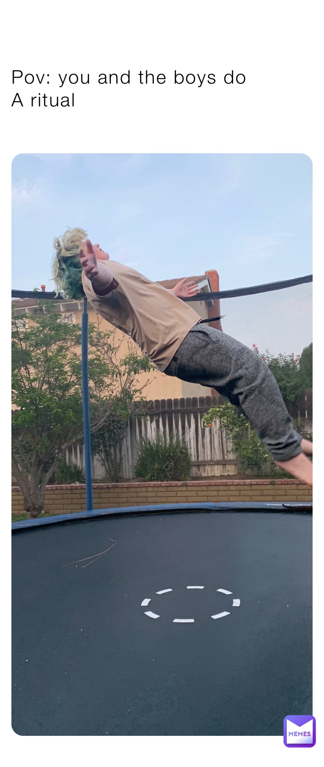 Pov: you and the boys do A ritual | @Zack.exe | Memes