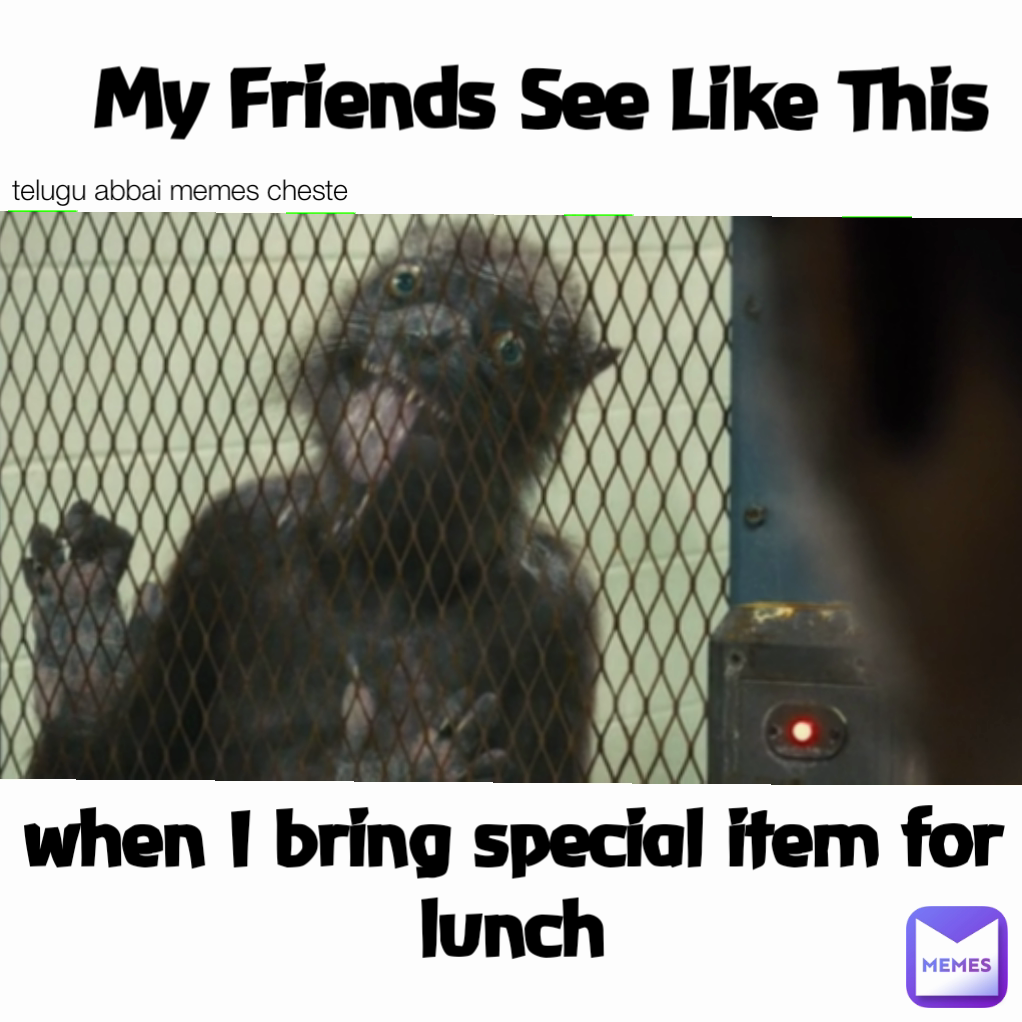 . But There Is A Piece Of An Biscuit When U R So Hungry U Open Tiffin ...