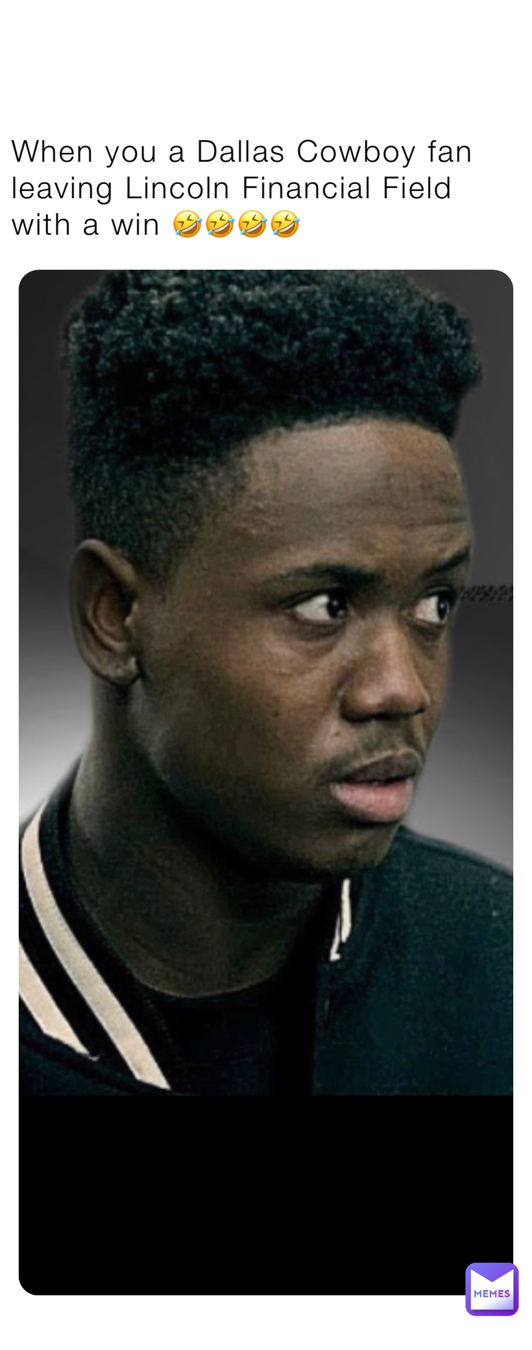 When you a Dallas Cowboy fan leaving Lincoln Financial Field with a win ...