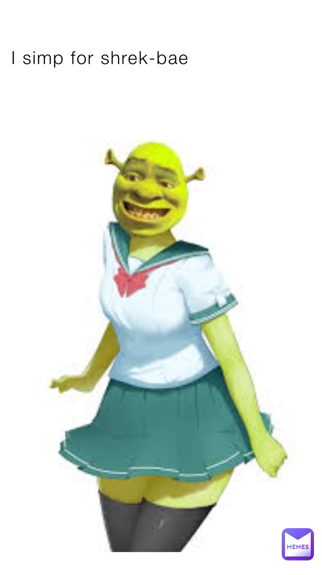 I simp for shrek-bae | @lemonlemonlime | Memes