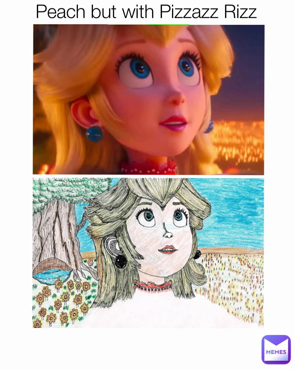 Peach but with Pizzazz Rizz | @DandyGuy98 | Memes