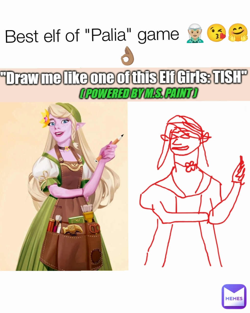 Best elf of "Palia" game 🧝🏼‍♂️😘🤗👌🏽 | @DandyGuy98 | Memes