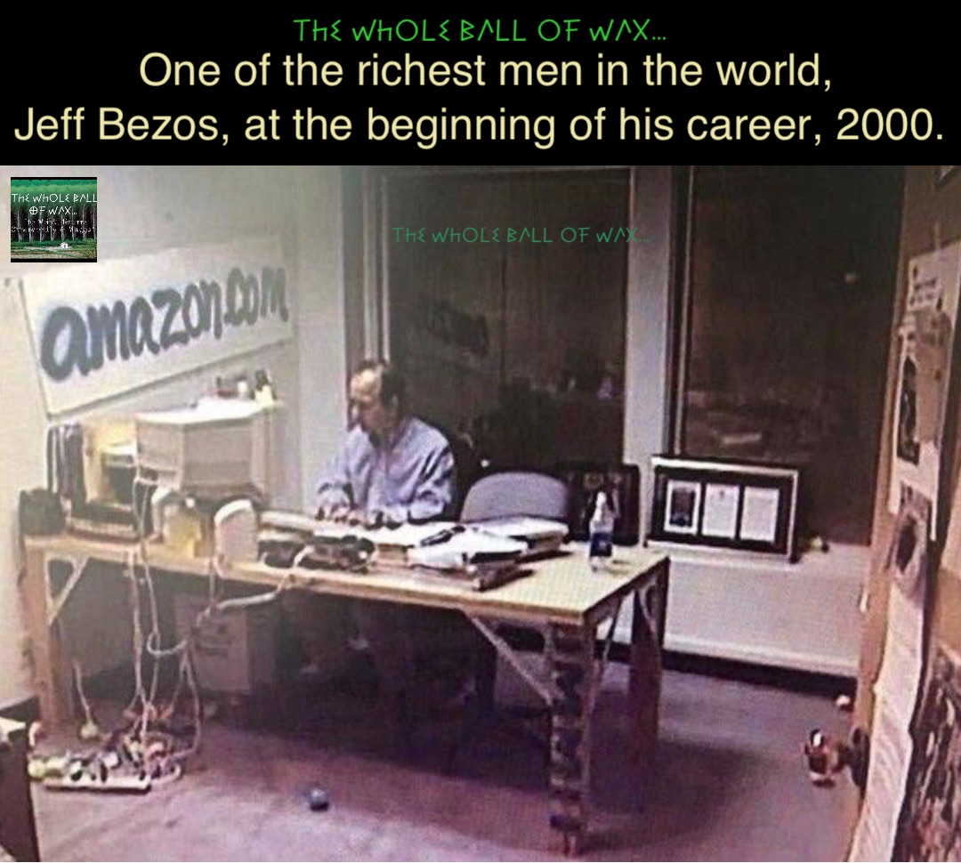 Double tap to edit One of the richest men in the world, Jeff Bezos, at ...