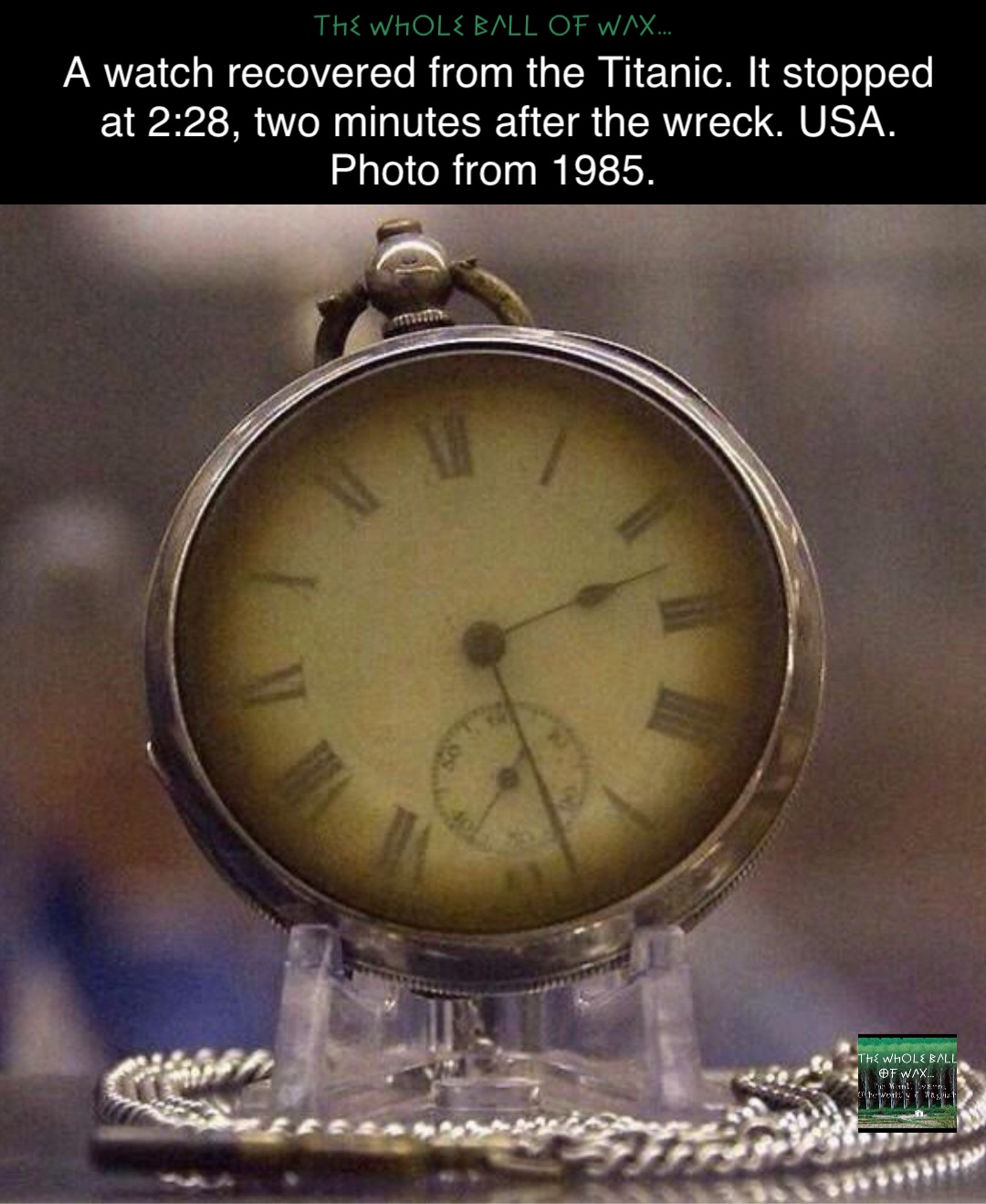 Double tap to edit Double tap to edit A watch recovered from the ...