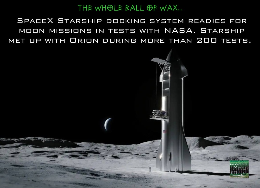 Double tap to edit SpaceX Starship docking system readies for moon ...