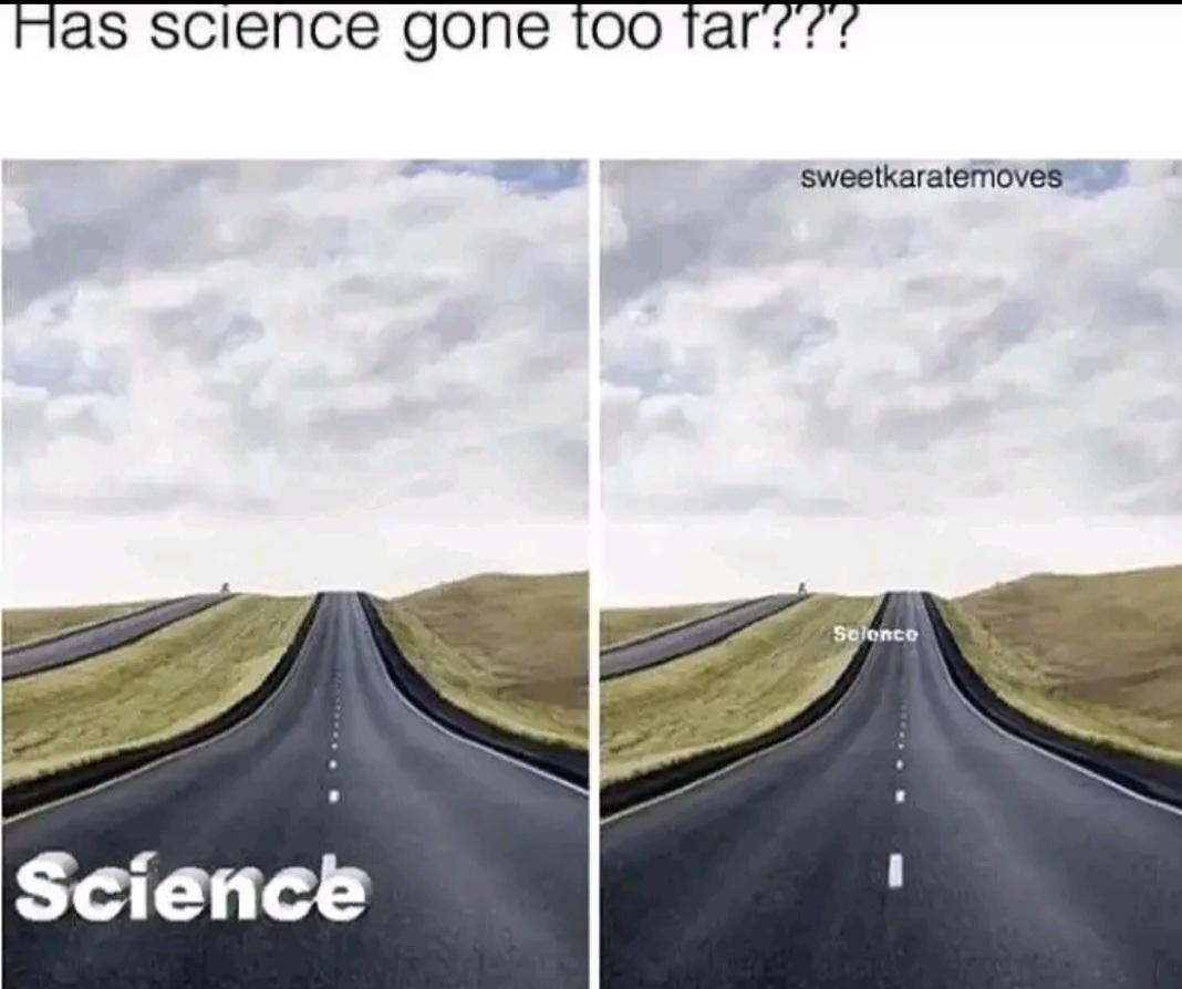 Has Science Gone Too Far Template