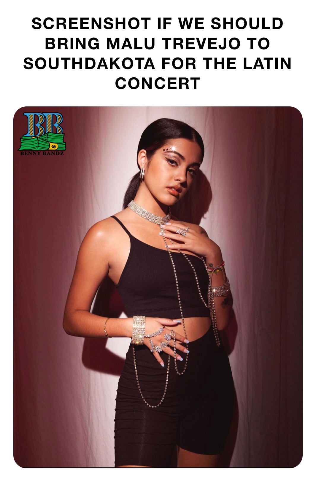 SCREENSHOT IF WE SHOULD BRING MALU TREVEJO TO SOUTHDAKOTA FOR THE LATIN ...