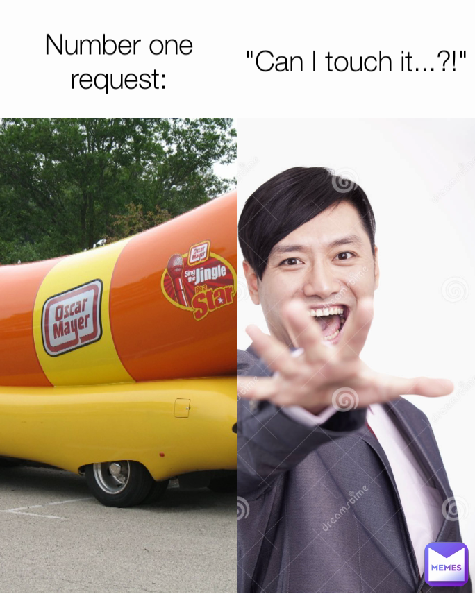 Number one request: "Can I touch it...?!" | @ideadude777 | Memes