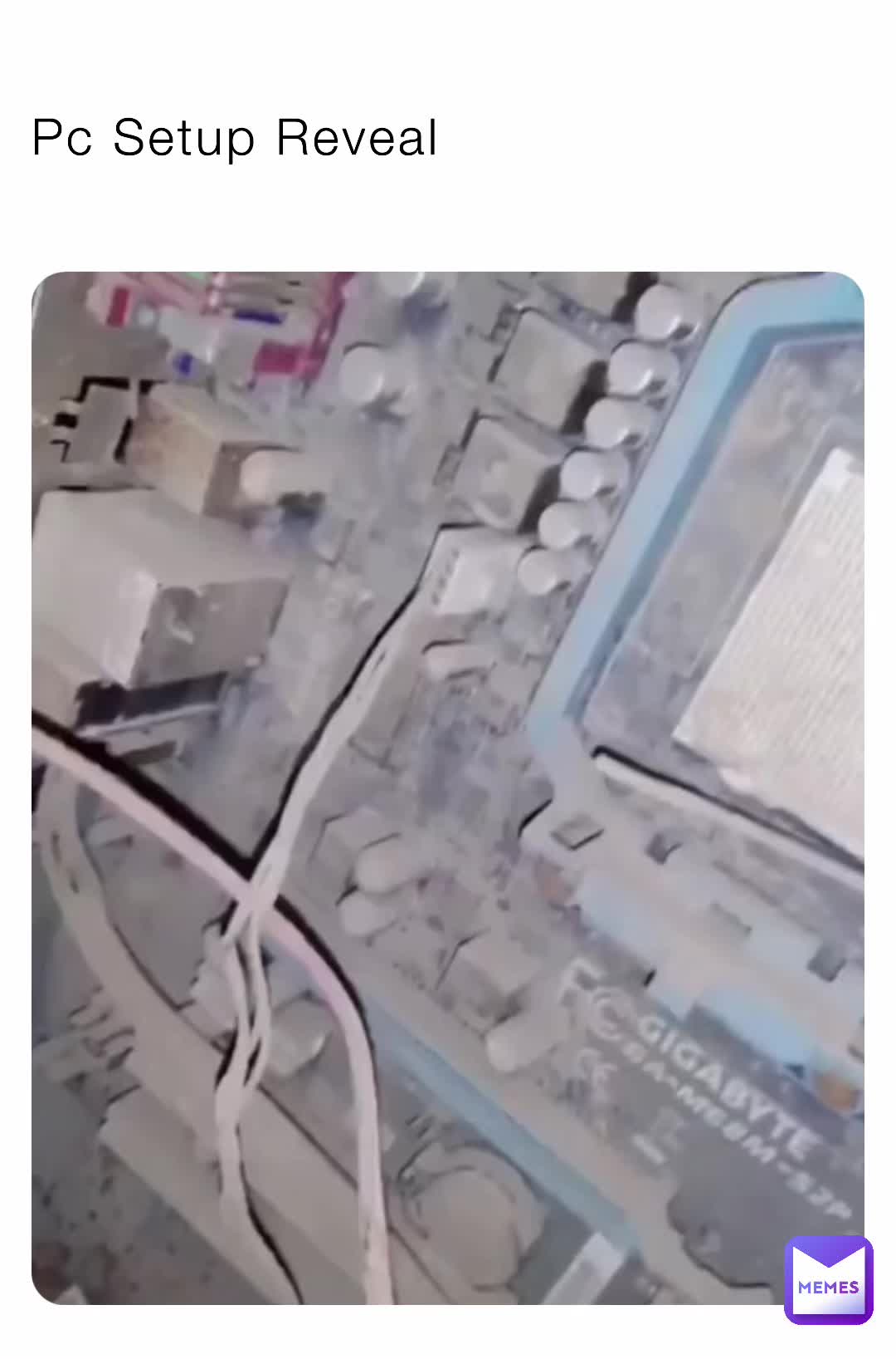 Pc Setup Reveal | @Red_Is_Sussy | Memes