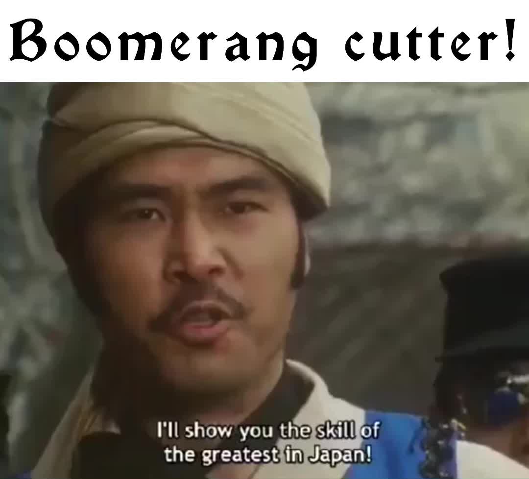 Boomerang cutter! Double tap to edit | @512huey | Memes