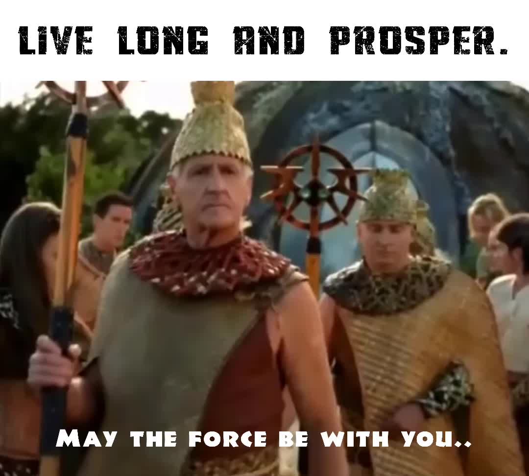 Live long and prosper. May the force be with you.. | @512huey | Memes