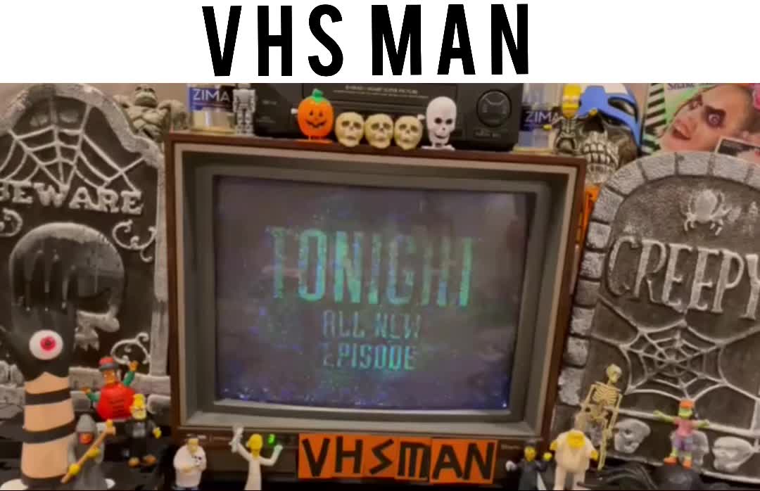 VHS MAN Double tap to edit | @512huey | Memes