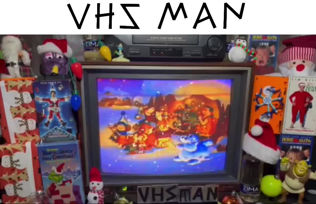 VHS MAN Double tap to edit | @512huey | Memes