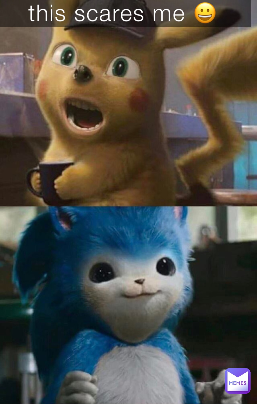 this scares me 😀 | @i_kick_kids | Memes