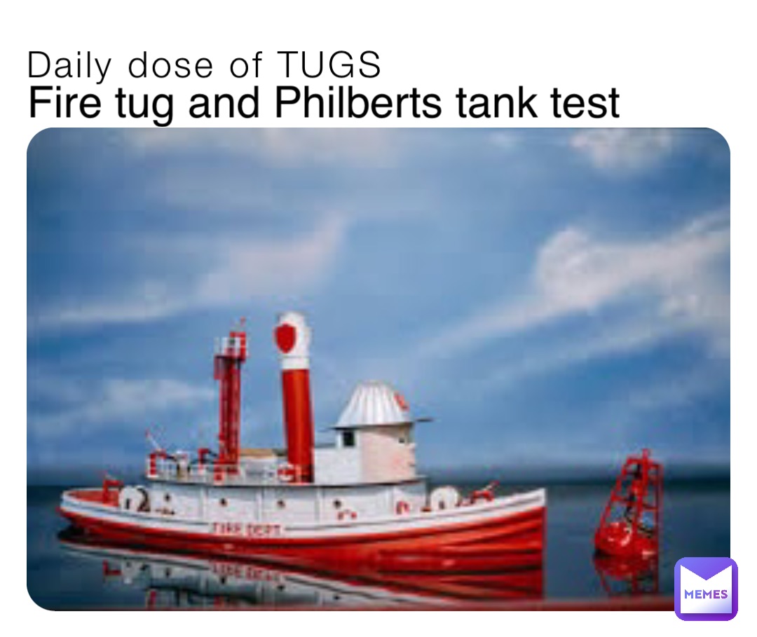 Daily dose of TUGS Fire tug and Philberts tank test | @That_Trucking ...