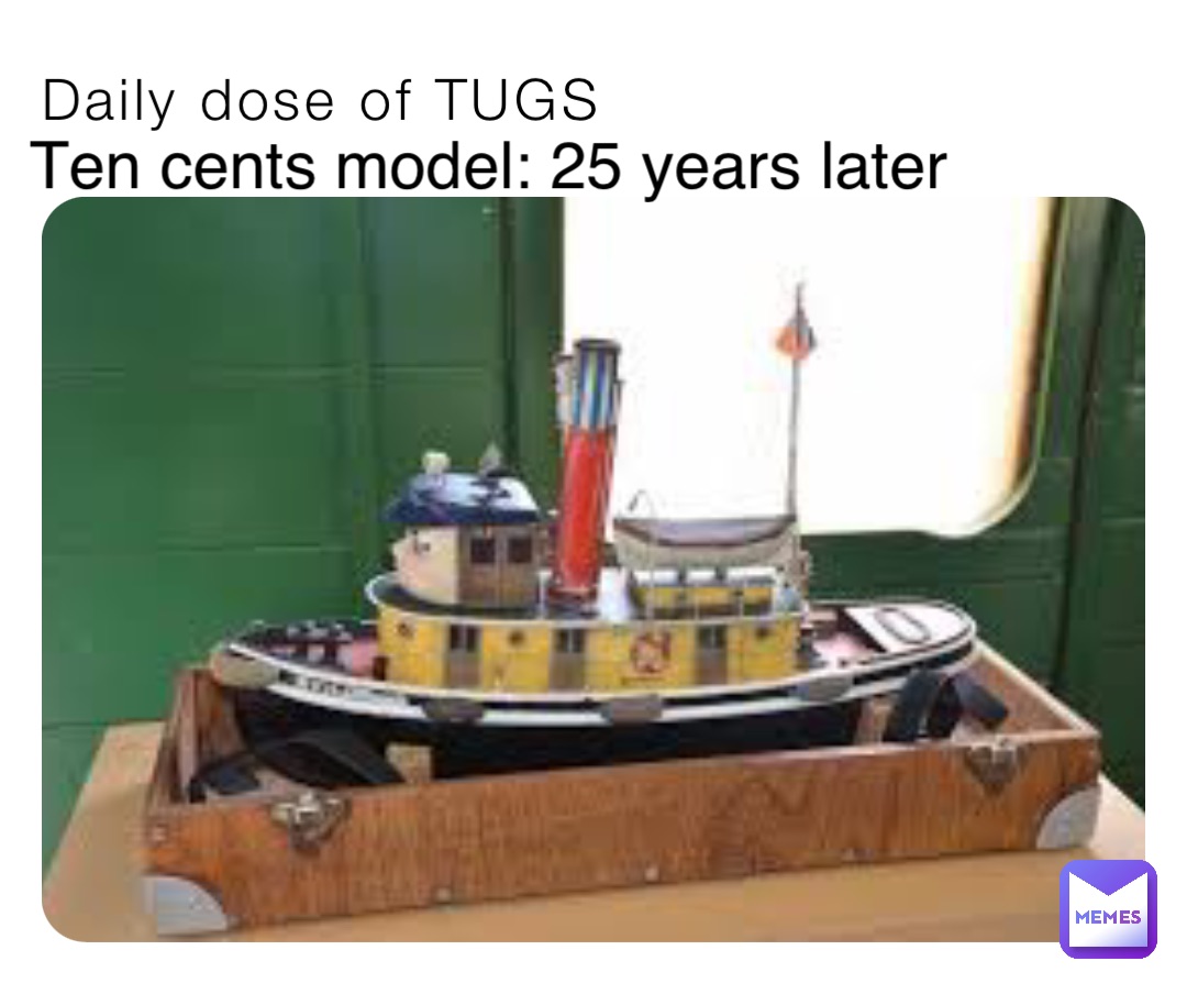 Daily dose of TUGS Ten cents model: 25 years later | @That_Trucking_Guy ...