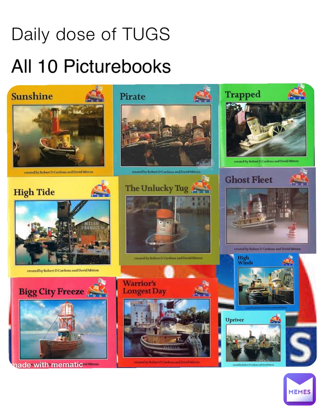 Daily dose of TUGS All 10 Picturebooks | @BCRail_4610 | Memes