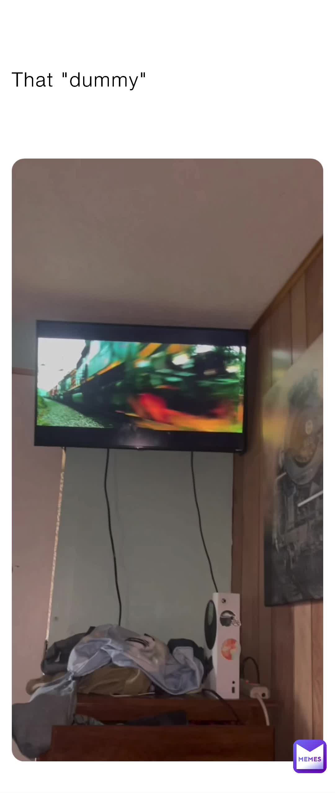 That "dummy" | @TUGSFan88 | Memes