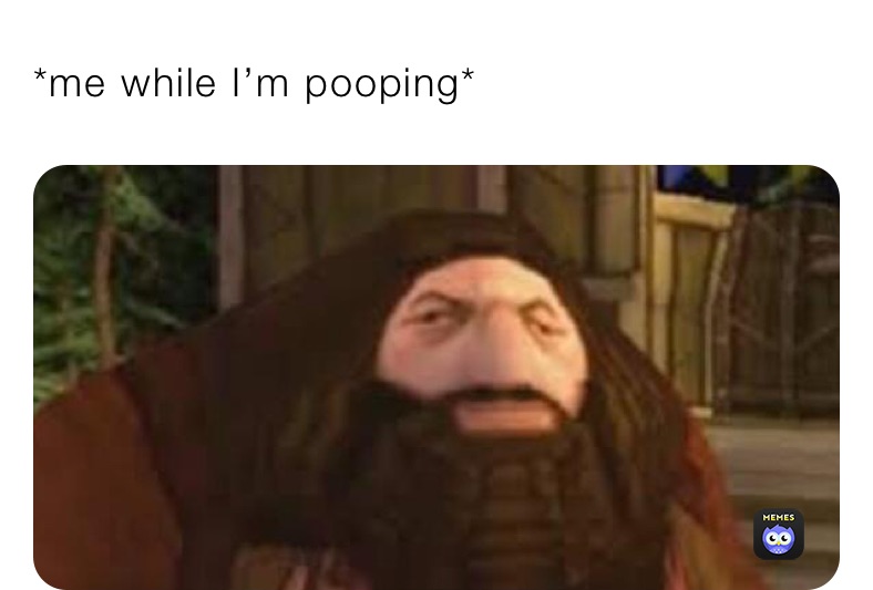 *me while I’m pooping* | @R0CCK0 | Memes