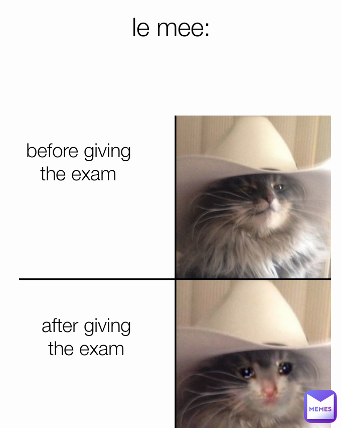 before giving the exam le mee: after giving the exam | @itachiuchiha15 ...