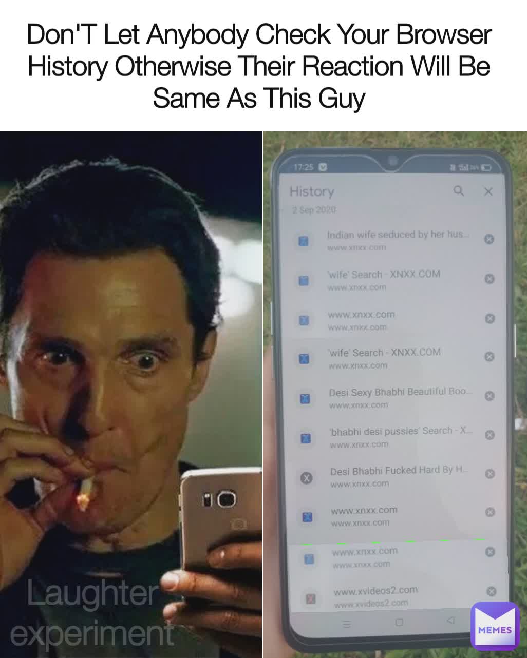 Laughter experiment Don'T Let Anybody Check Your Browser History ...