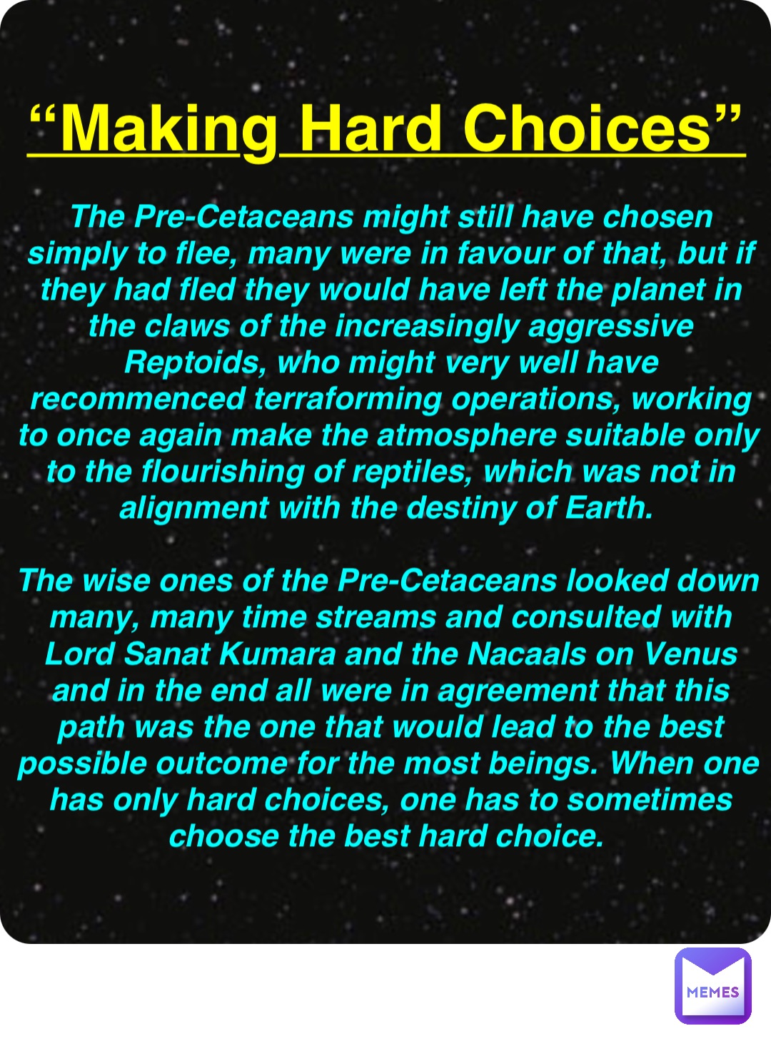 Double tap to edit “Making Hard Choices” The Pre-Cetaceans might still have chosen simply to ...