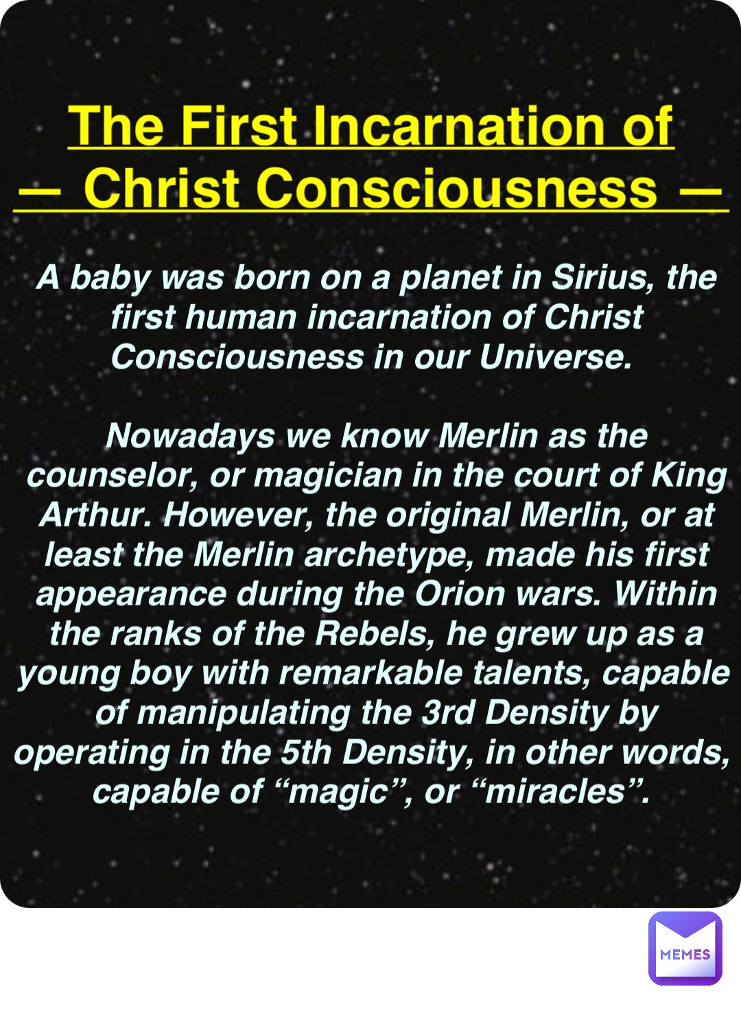 Double tap to edit The First Incarnation of — Christ Consciousness — A ...