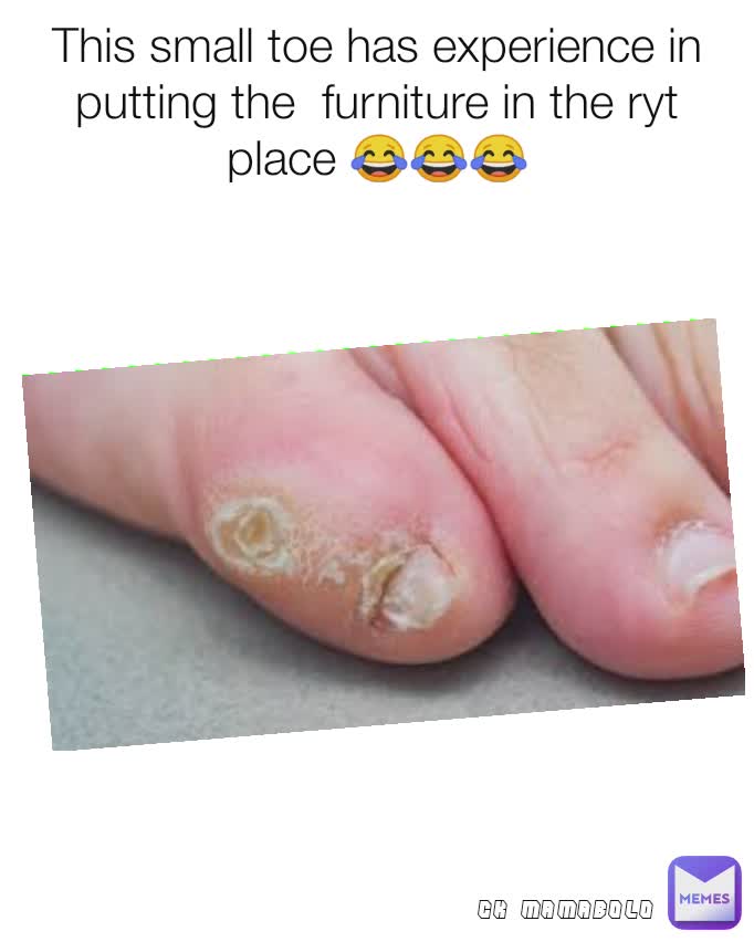 This small toe has experience in putting the furniture in the ryt place ...