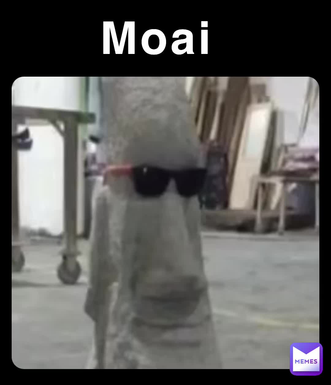 Moai | @The_Random_Memr | Memes