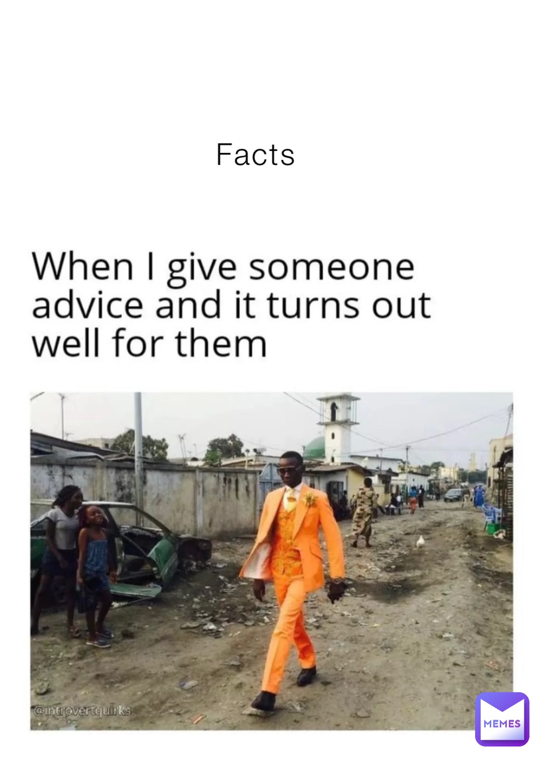 Facts | @dailydoseofbruh12 | Memes