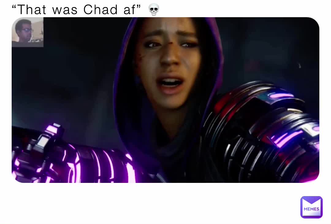 “That was Chad af” 💀 | @kevinegannn | Memes