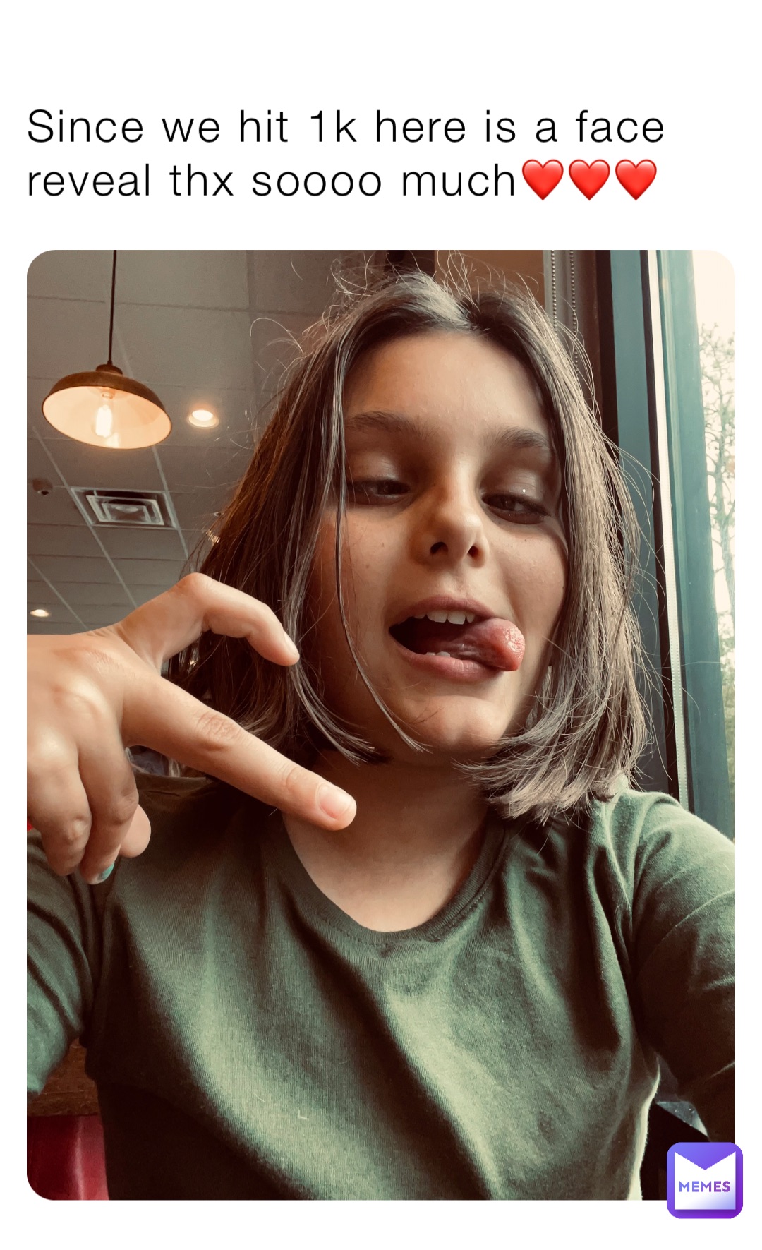 Since we hit 1k here is a face reveal thx soooo much ️ ️ ️ | @campgirl ...