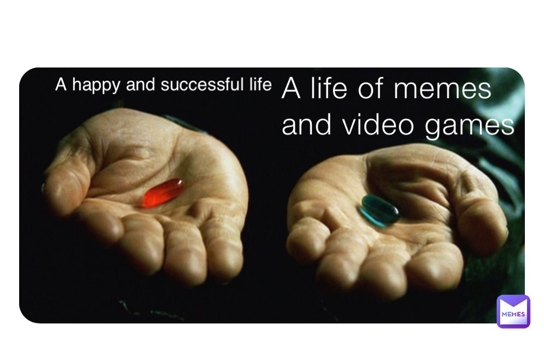 A life of memes and video games A happy and successful life ...